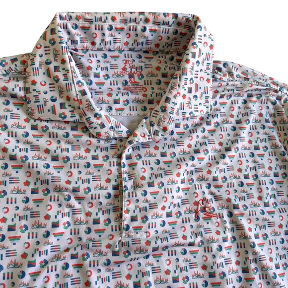 Rhoback | Shirts | Rhoback Mens Xl Polo Shirt Graph Print ...